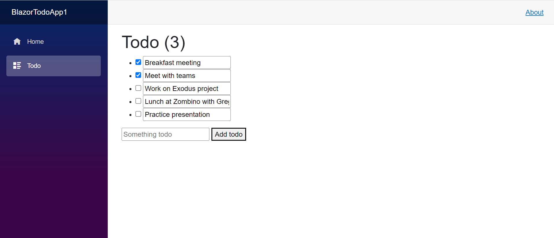 GitHub - saharanit6288/BlazorTodoApp1: This is demo blazor Todo list app