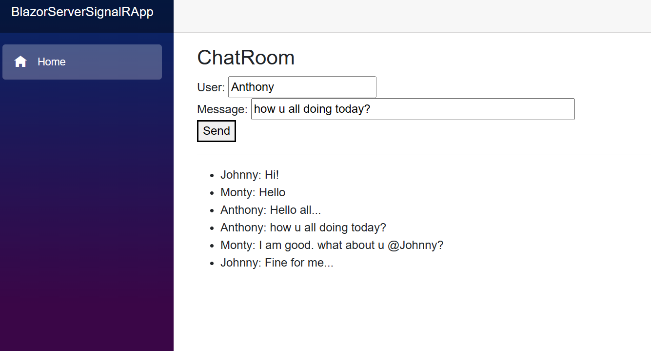 GitHub - saharanit6288/BlazorServerSignalRApp: This is demo Blazor ...