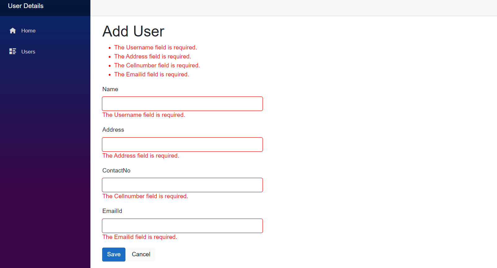 Github Saharanit6288blazorcrudapp1 This Is Simple Crud Using Blazor 