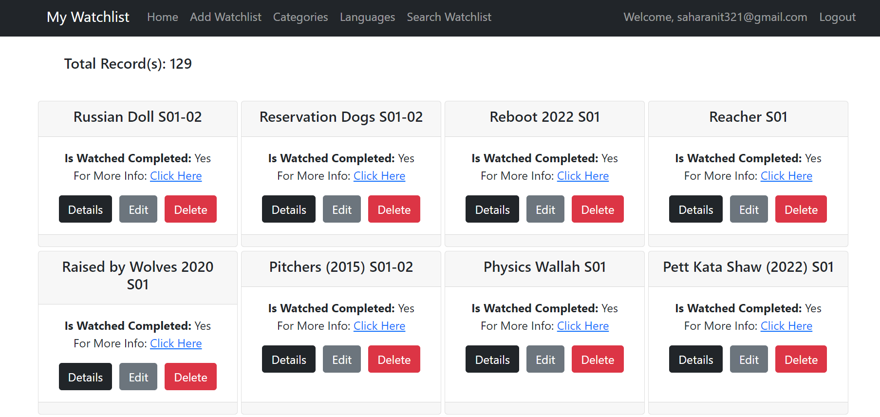 Github Saharanit6288 React18 Crud Auth App Its A Movies Web Series Watchlist Crud With Auth