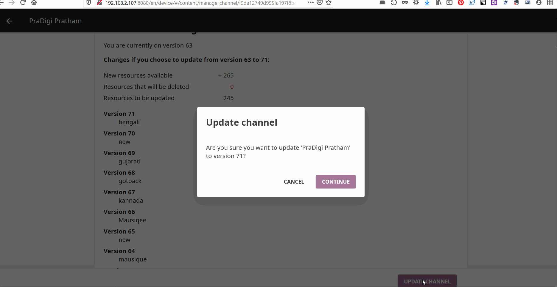 Tasks don't complete in Device - Channels module · Issue #6502 · learningequality/kolibri · GitHub