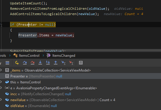 ItemsControl templated ItemsPresenter not loaded before items ...
