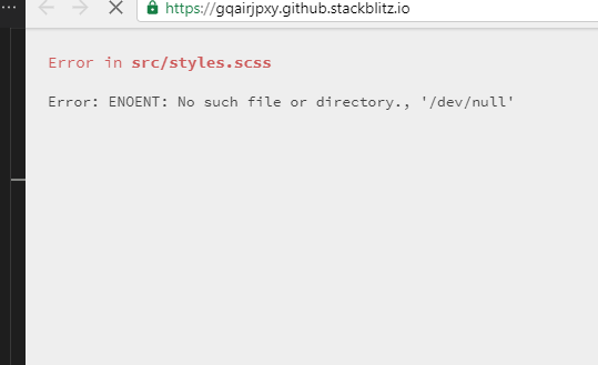 Fix Stackblitz/CSB · Issue #2552 · IgniteUI/igniteui-angular-samples · GitHub