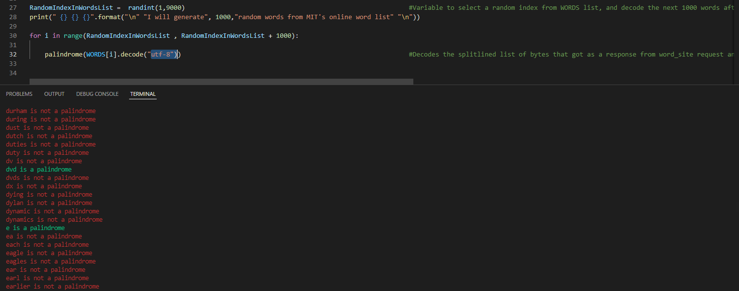 GitHub - SpirosArk/IsPalindrome: Method in Python in order to check ...