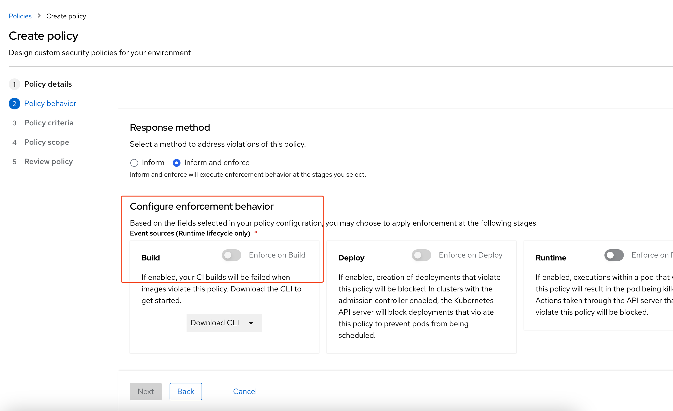 UI Bug in Safari - Policy Creation · Issue #5722 · stackrox/stackrox · GitHub