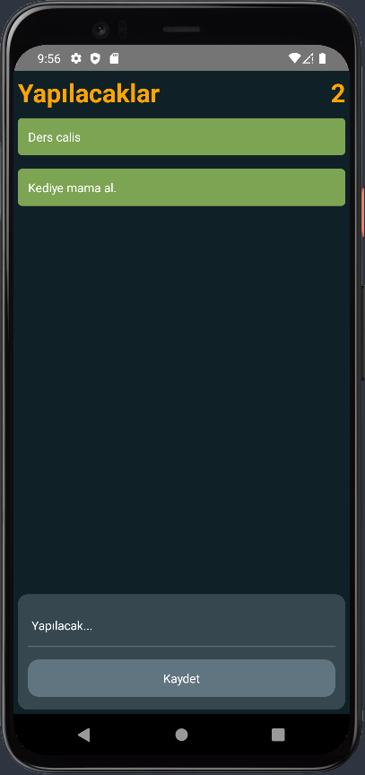 Github Melihgulec React Native Todo It Is A Simple To Do App Developed With React Native