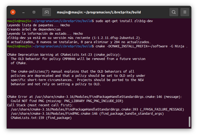 Some libraries not found automatically when compiling · Issue #137 · LibreSprite/LibreSprite ...