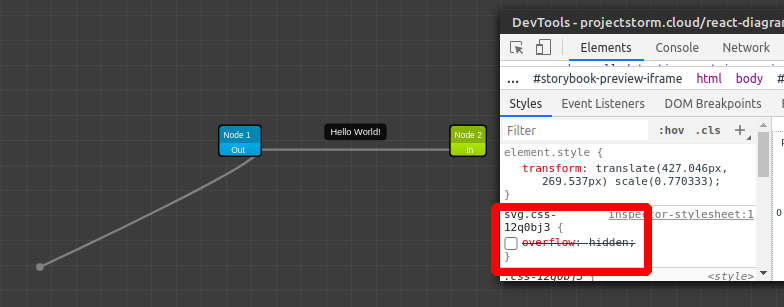 Zooming out doesn't increase the playing area? · Issue #666 · projectstorm/react-diagrams · GitHub