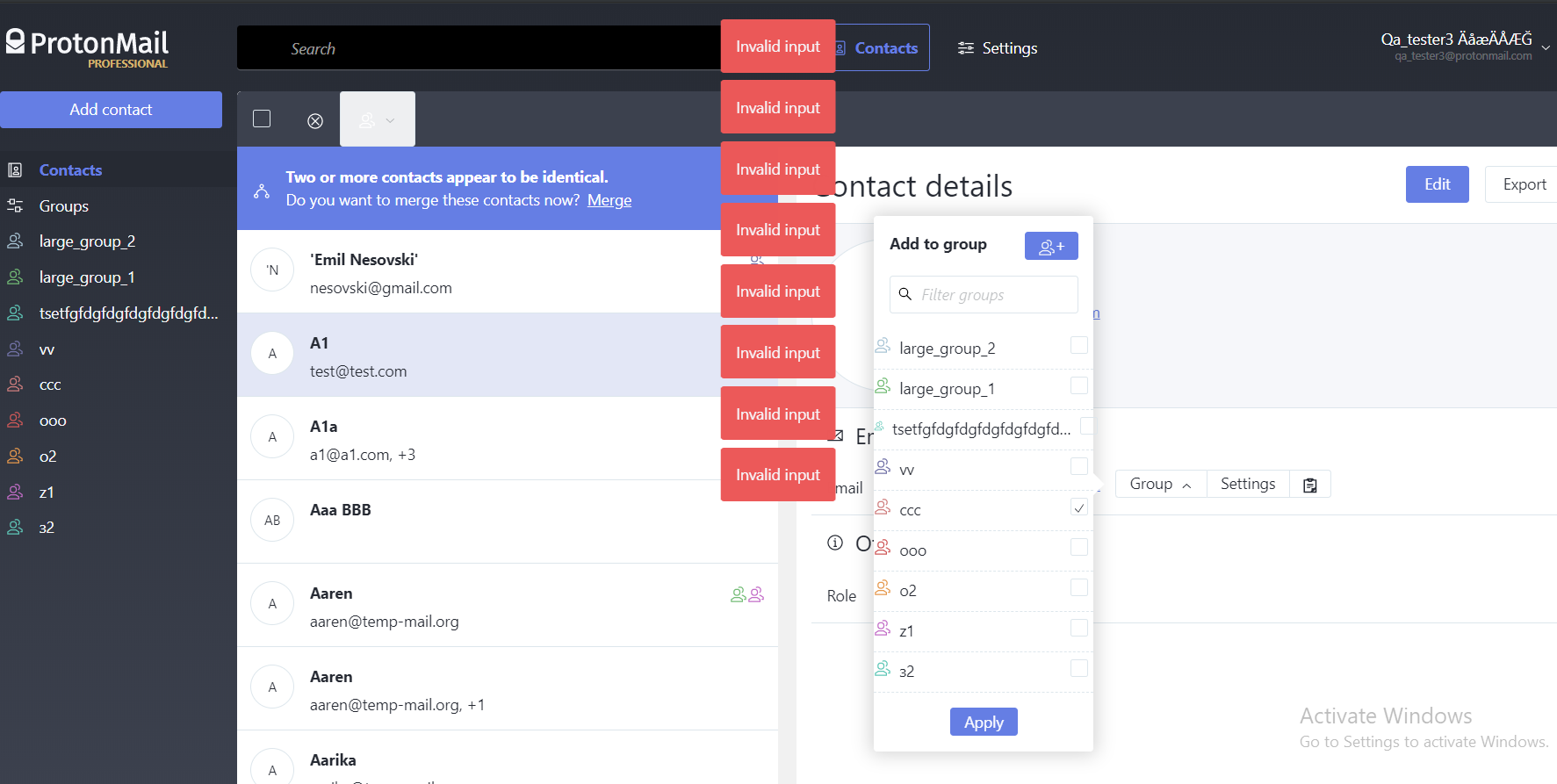 Add to group long name display · Issue #87 · ProtonMail/proton-contacts · GitHub