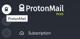 Highlight Protonmail icon in aside bar · Issue #106 · ProtonMail/proton-mail-settings · GitHub
