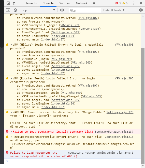 [NeoxScanlator] Connector not working · Issue #5203 · manga-download ...