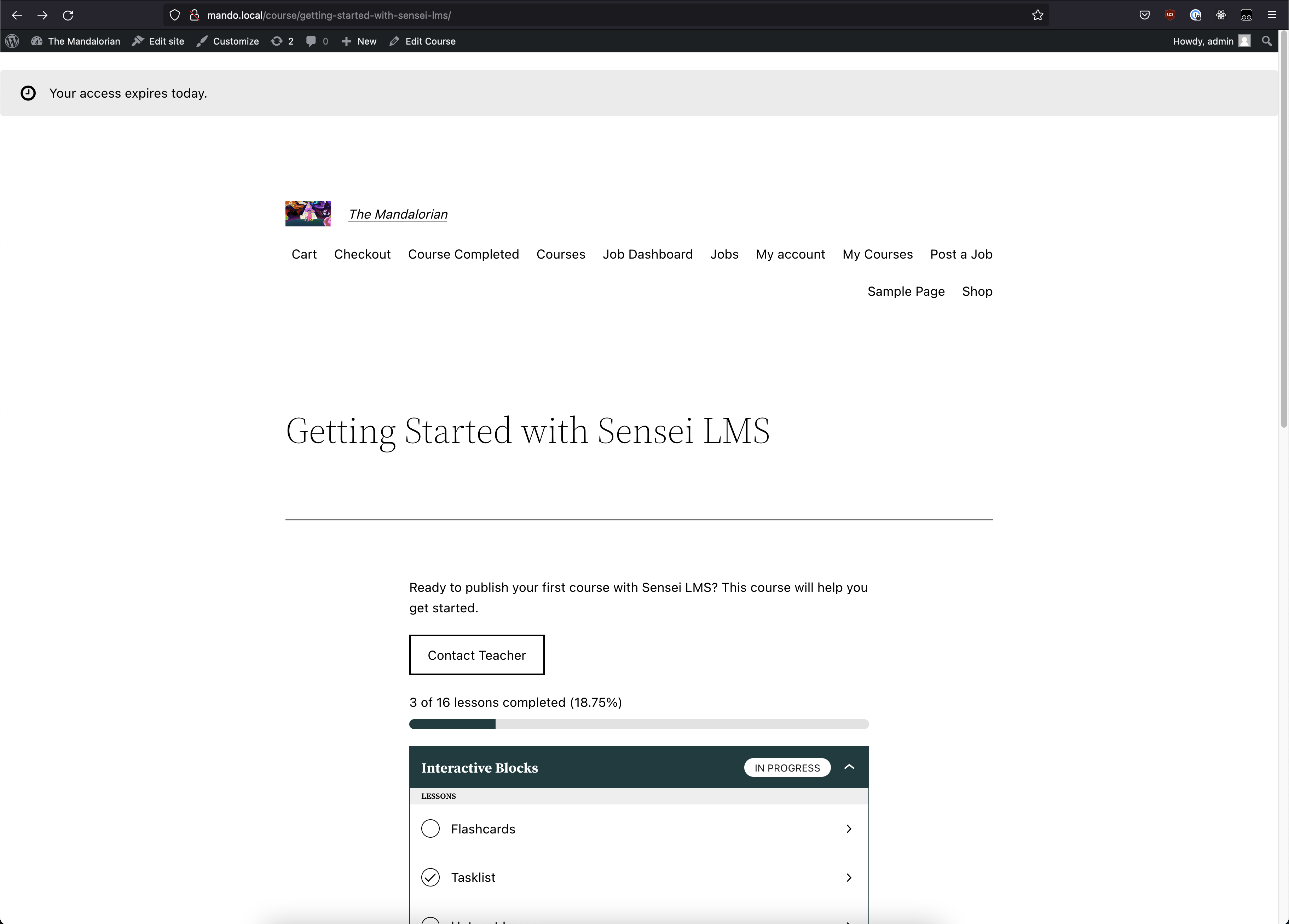 Don't add Lesson Actions block to new lessons when LM is active · Issue #5790 · Automattic ...