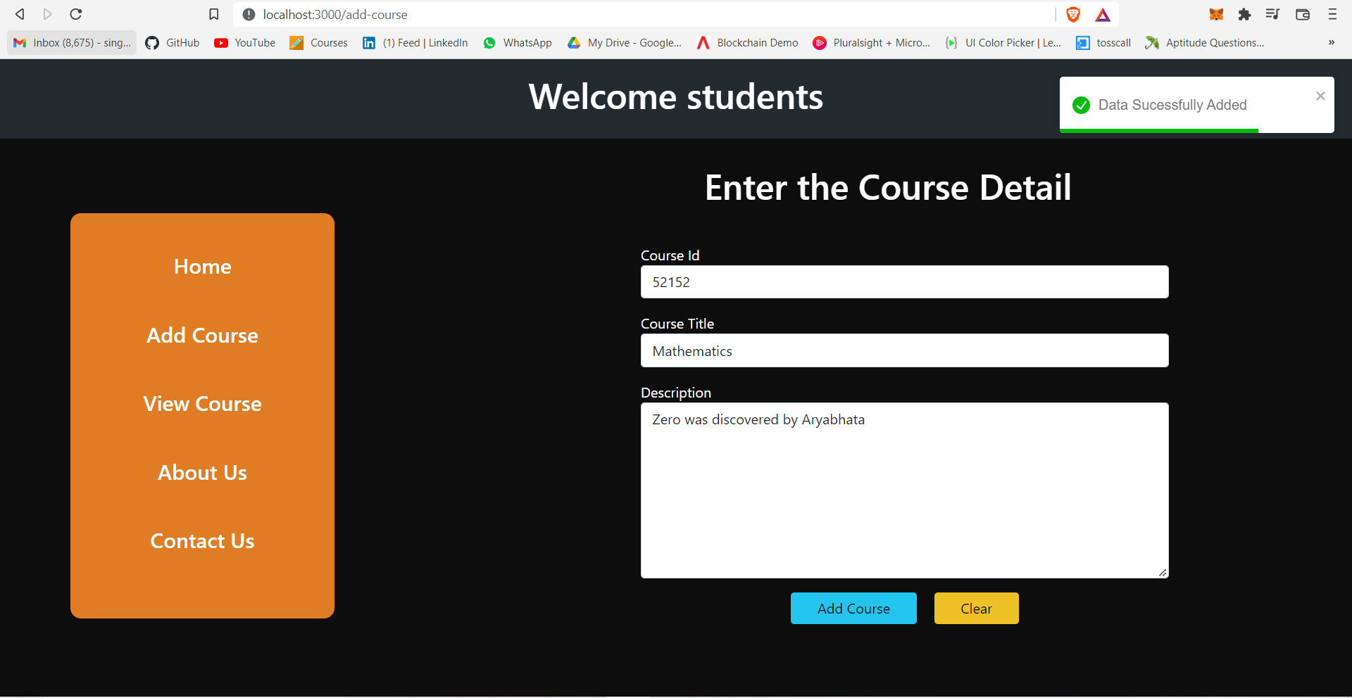GitHub - xamanyy/Programming-Course-Web-application: This is a full ...