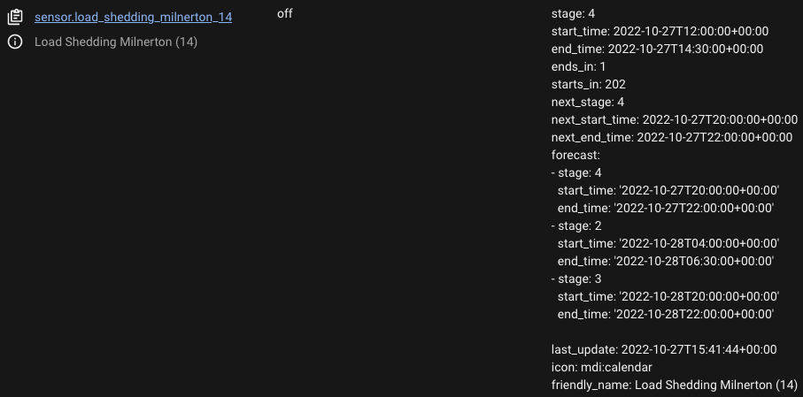 Eskom SePush API - Feedback · Issue #28 · wernerhp/ha.integration.load_shedding · GitHub