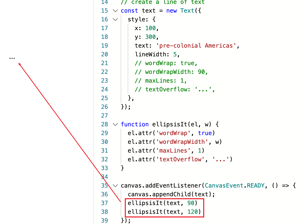 Text 缩略显示不正常 · Issue #1233 · antvis/G · GitHub