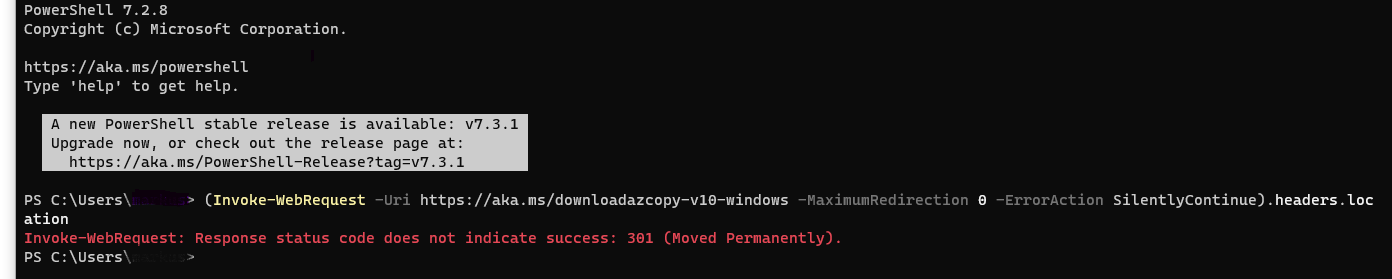 Azcopy Link Issue Within Section Use In A Script · Issue 104328 · Microsoftdocs Azure Docs