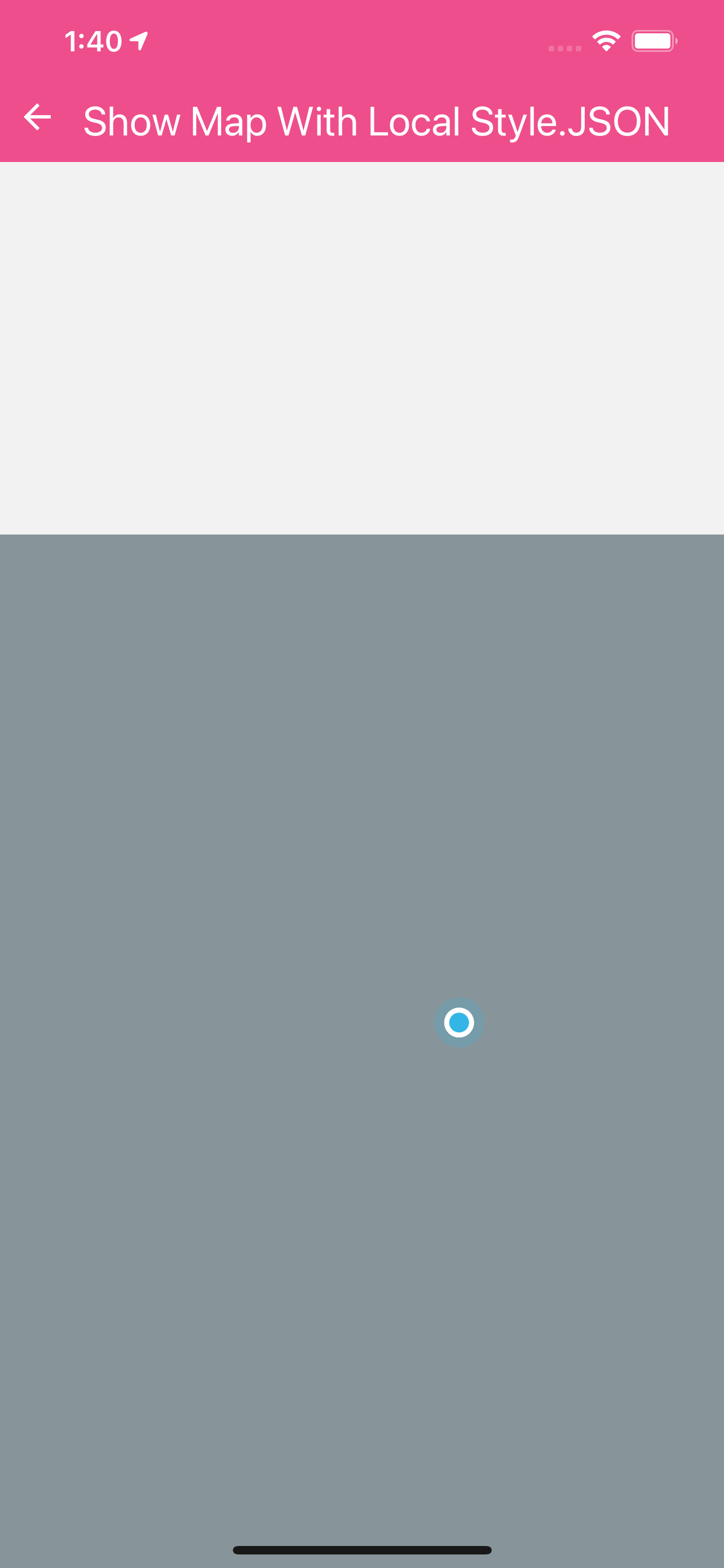 MapboxGL.MapView setting height (in style) to over 1365 breaks ...