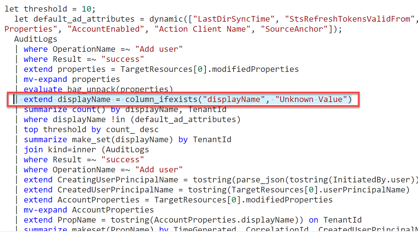 Incident rule using bag_unpack not defining columnname in scheduled ...