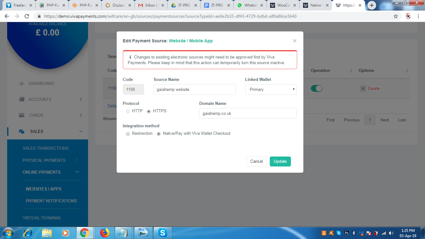 Native checkout integration error · Issue #808 · VivaPayments/API · GitHub