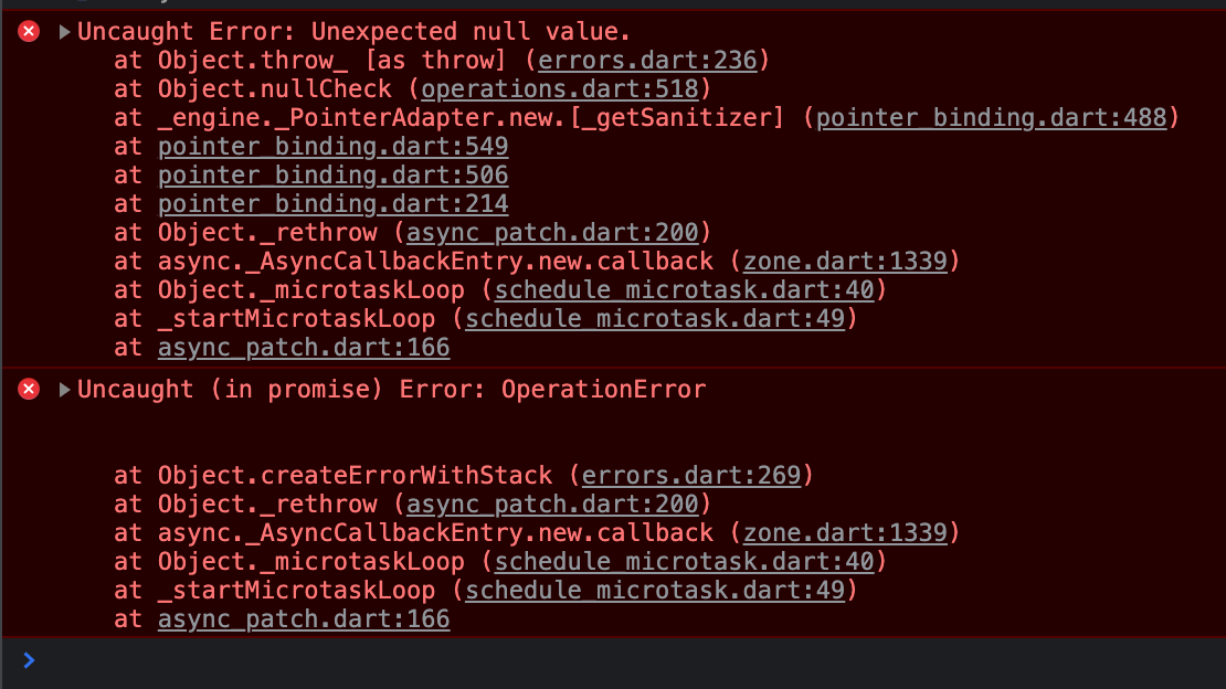 [web] Unable To Read Keys · Issue 300 · Mogol Flutter Secure Storage · Github