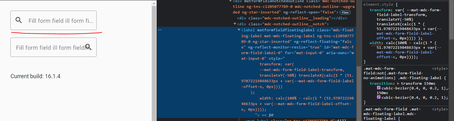 bug(MatFormFieldModule): Label is outside the bounds of the form field · Issue #27431 · angular ...