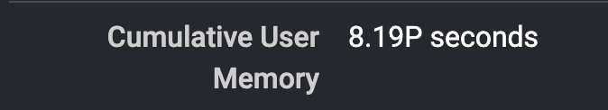 Numeric overflow in `Cumulative User Memory` on the UI · Issue #11085 ...