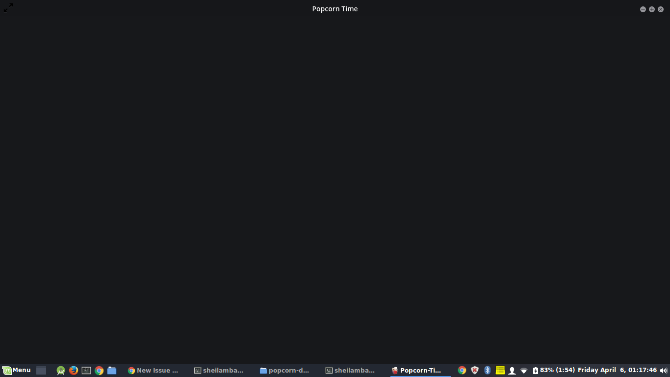 Problem Installing from Source Code · Issue #745 · popcorn-official/popcorn-desktop · GitHub
