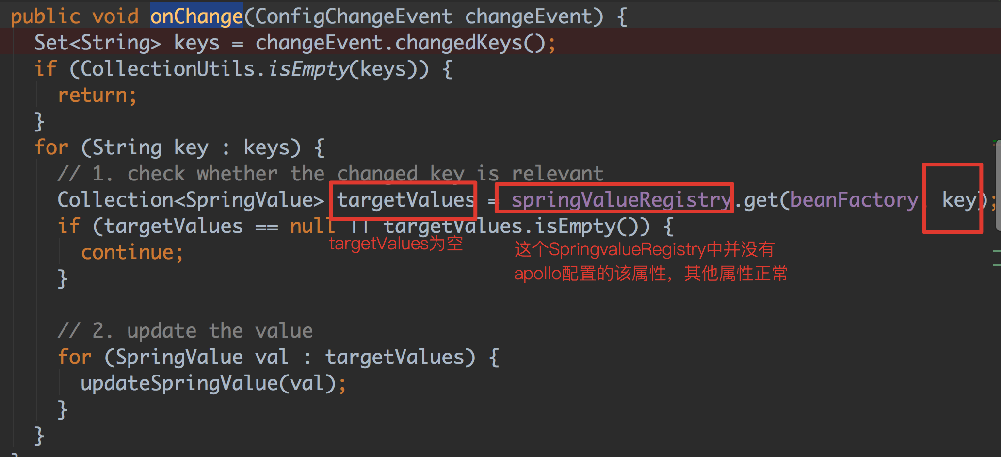 AutoUpdateConfigChangeListener 中onChange自动更新失效 · Issue #3138 ...