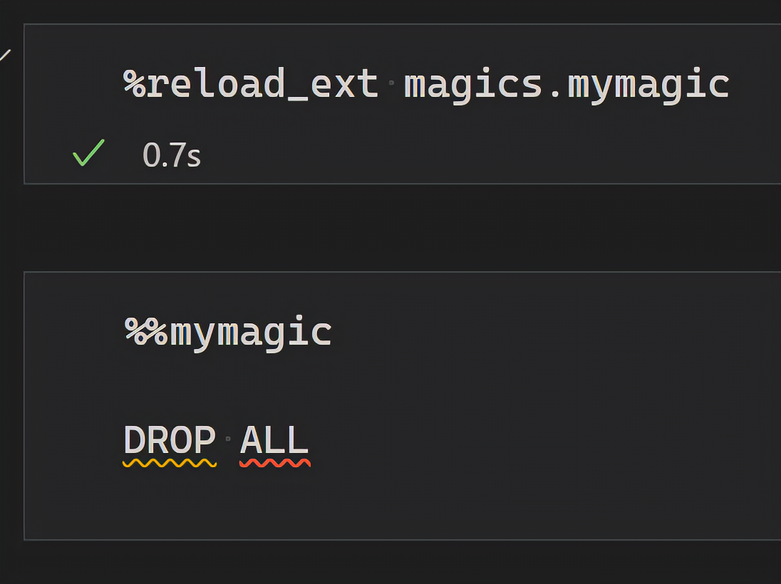 Cell Magics Not Properly Handled In VS Code Jupyter Issue 3327