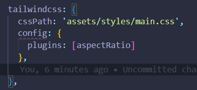 `content` property required in config · Issue #519 · nuxt-modules/tailwindcss · GitHub