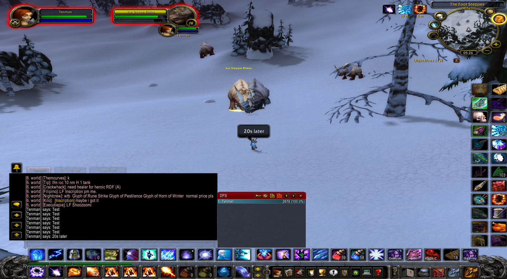 [NPC] Ice Steppe Rhino · Issue #2778 · WoWManiaUK/Redemption · GitHub