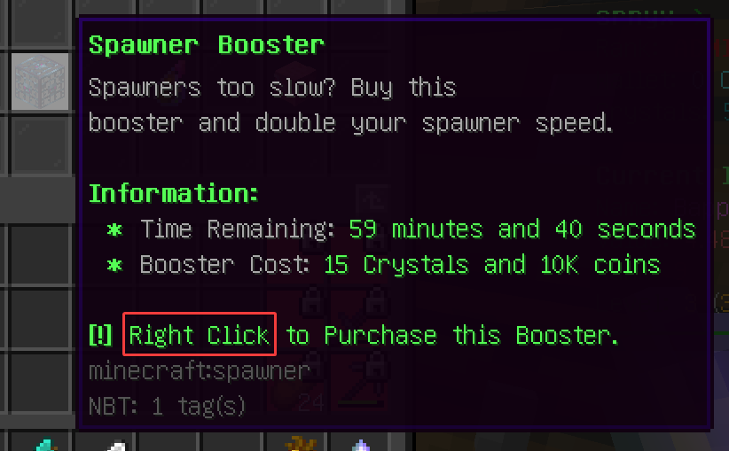 Incorrect click type for boosters · Issue #484 · Iridium-Development/IridiumSkyblock · GitHub