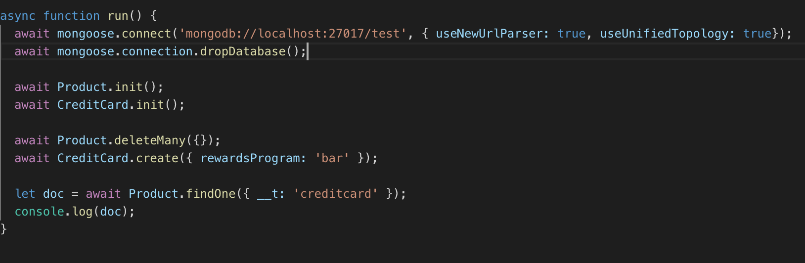 Create index on __t on discriminator · Issue #8246 · Automattic/mongoose · GitHub