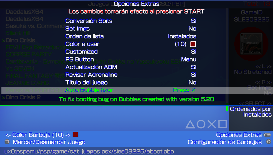 Issues with Adrenaline 6.8 and ABM 5.20 · Issue #90 · ONElua/AdrenalineBubbleManager · GitHub