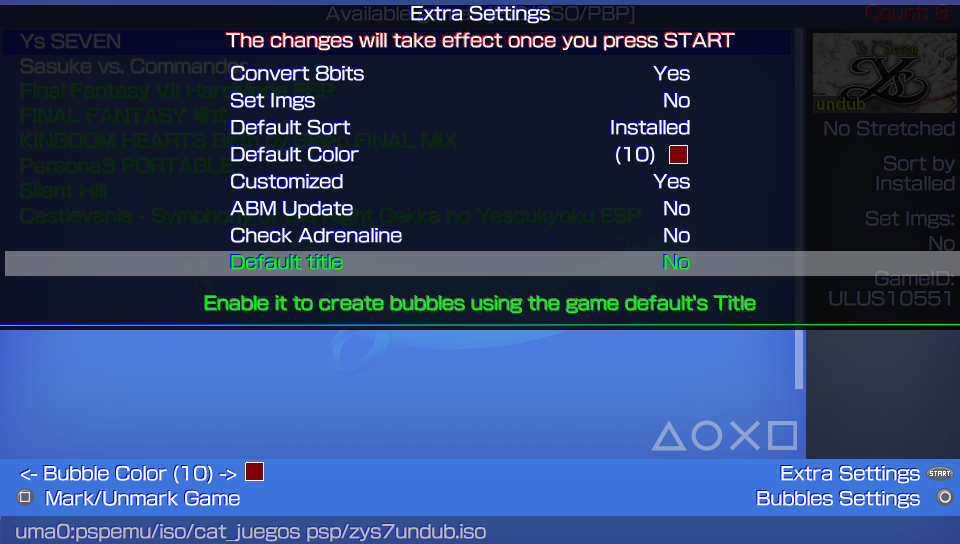 Make compatible with new Adrenaline version (support GTA Native patch) · Issue #93 · ONElua ...