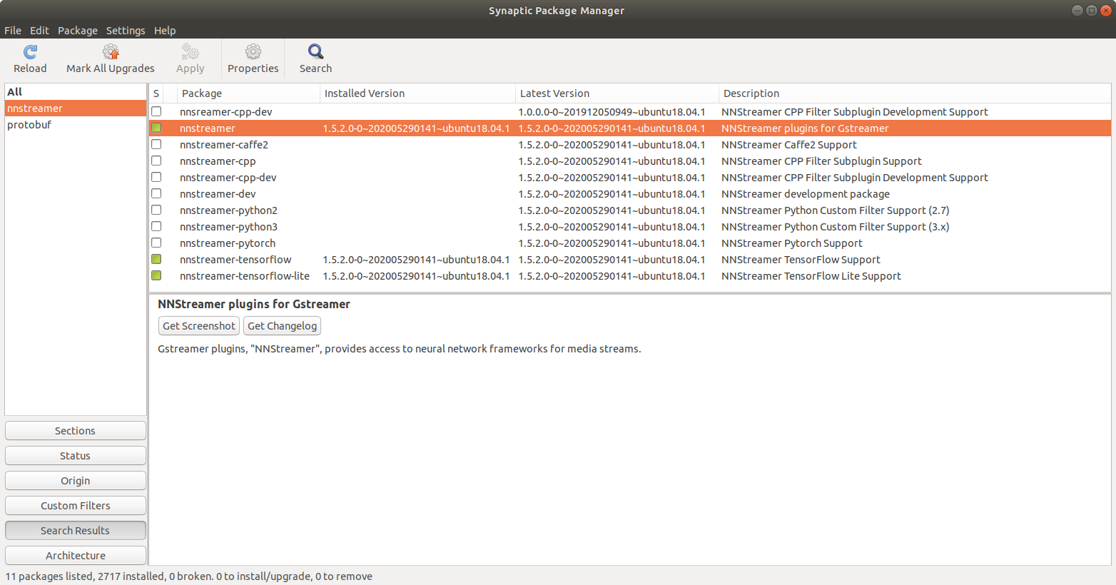 Error after upgrading package · Issue #2409 · nnstreamer/nnstreamer · GitHub