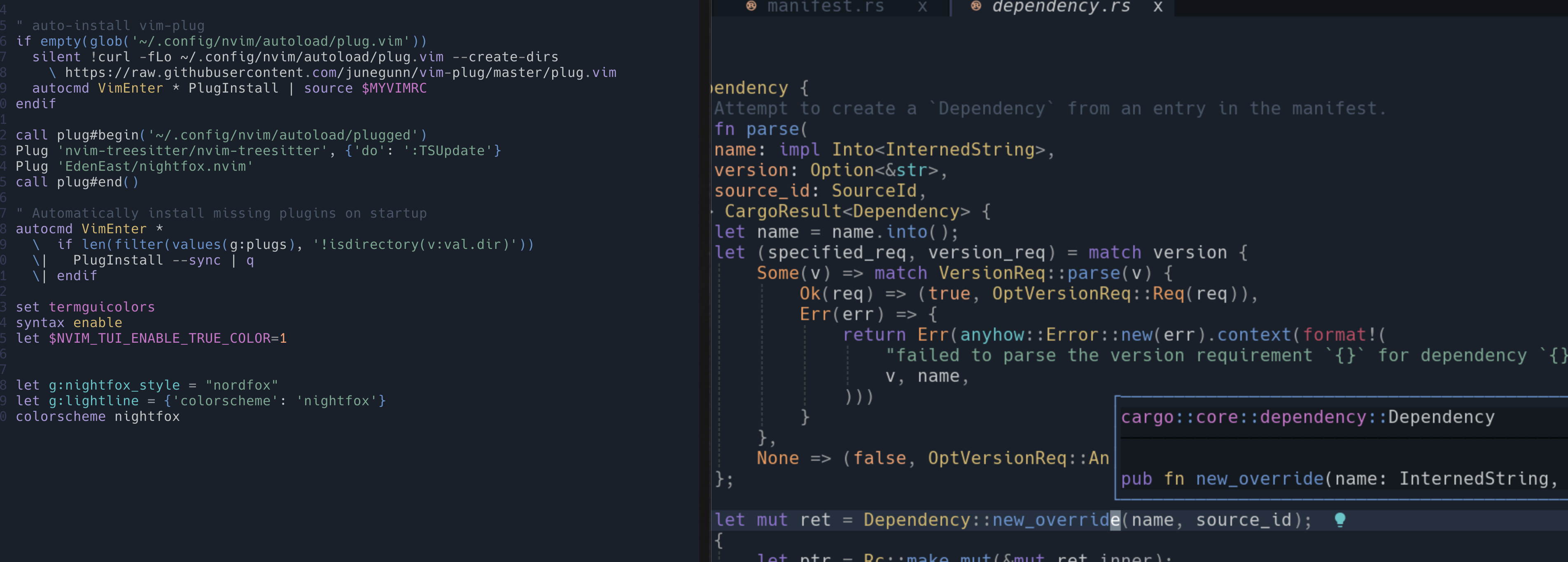 Colors not like the preview · Issue #4 · EdenEast/nightfox.nvim · GitHub