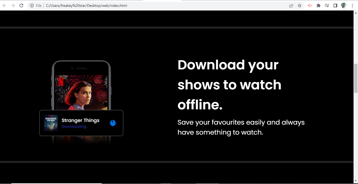GitHub - gautam49/HTML-and-CSS-Level-2-Project: Netflix Landing Page