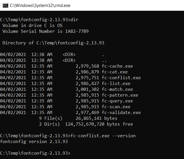 [fontconfig] build failure on Windows 7 · Issue #15508 · microsoft ...