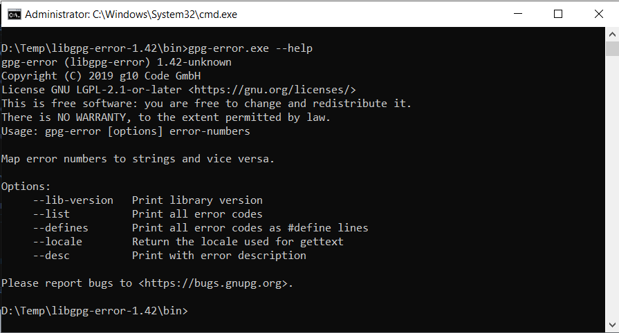 Unable to install libgpg-error · Issue #16292 · microsoft/vcpkg · GitHub