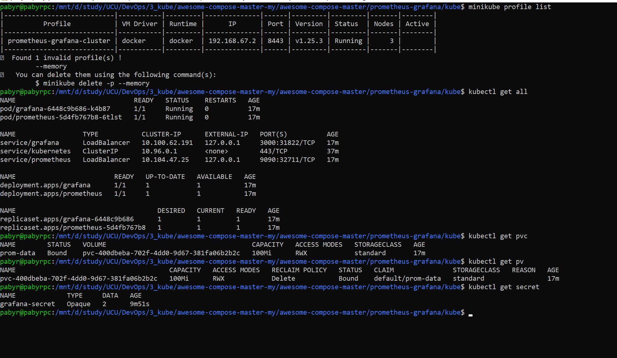 GitHub - vovapabyr/prometheus-grafana-kube