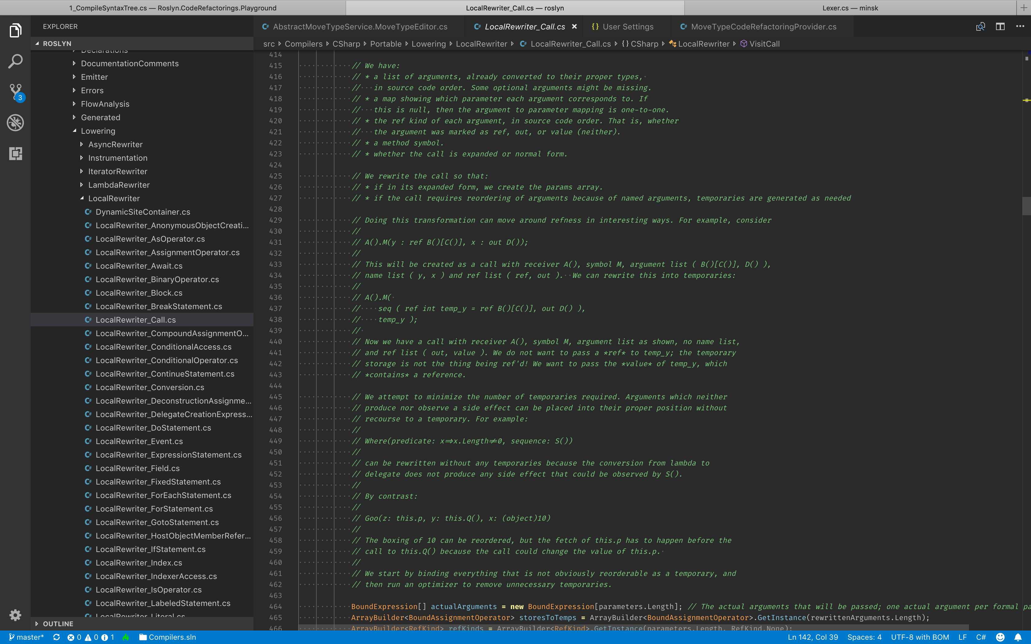 Is there a way to see the resulting 'green' tree right before the ...