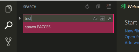 Search not working · Issue #44618 · microsoft/vscode · GitHub