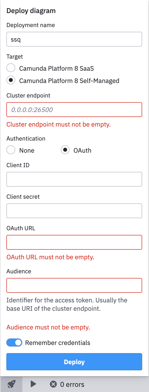 Missing/misplaced error messages in Cloud deploy overlay · Issue #2918 · camunda/camunda-modeler ...