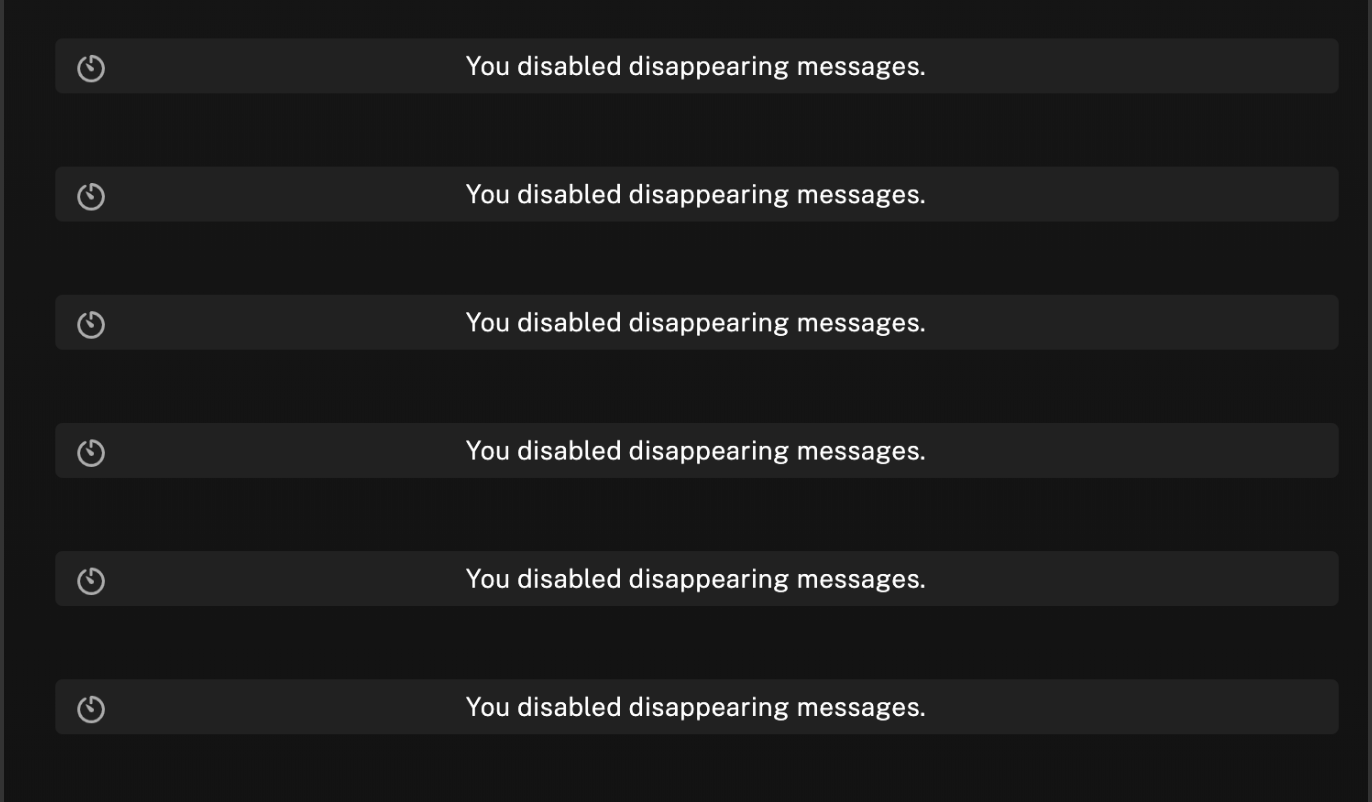 disappearing messages notification is false · Issue #1574 · oxen-io/session-desktop · GitHub