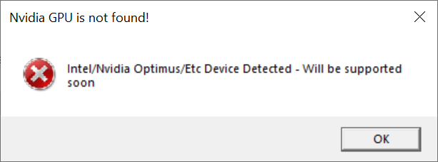 Nvidia GPU not found! · Issue #15 · incheon-kim/tarkov-settings · GitHub