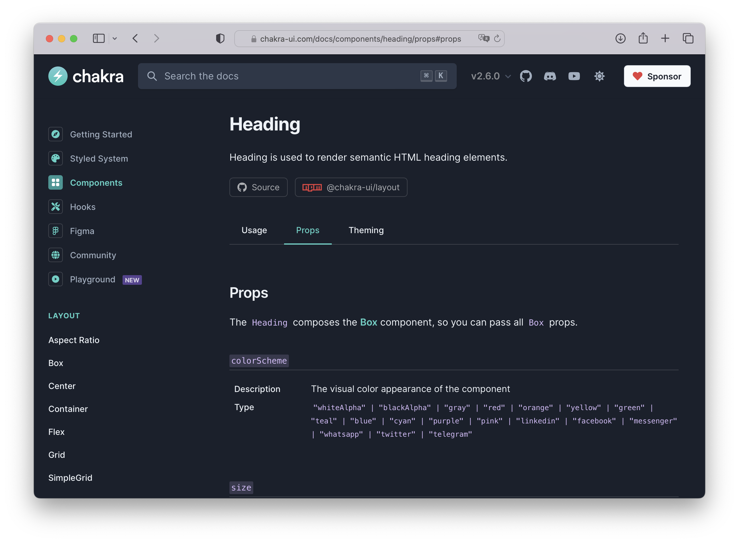 Heading Does Not Respond On ColorScheme about Chakra ui chakra ui 