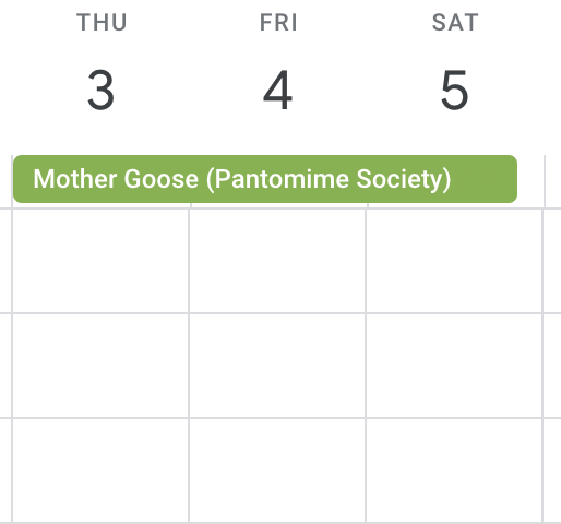 Feature Multiple Day Events Should Be All Day In Calendar · Issue 309 · Adam Rmsadam Rms 