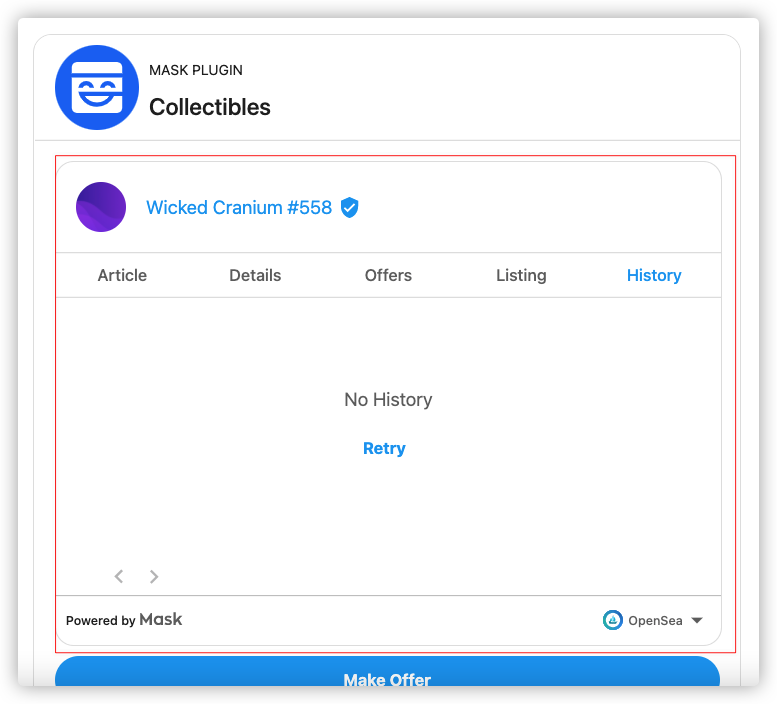 [Bug] Miss history in collectible plugin · Issue #4156 · DimensionDev/Maskbook · GitHub