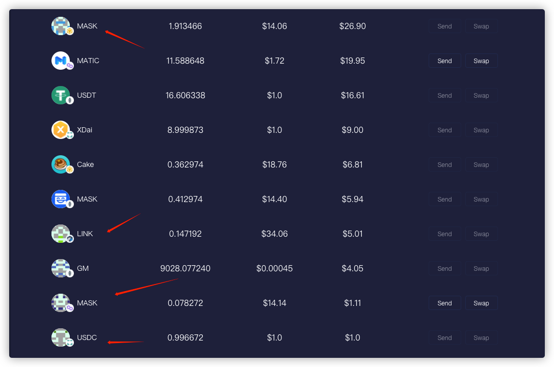 [Bug] Miss token icon in assets list · Issue #4812 · DimensionDev/Maskbook · GitHub